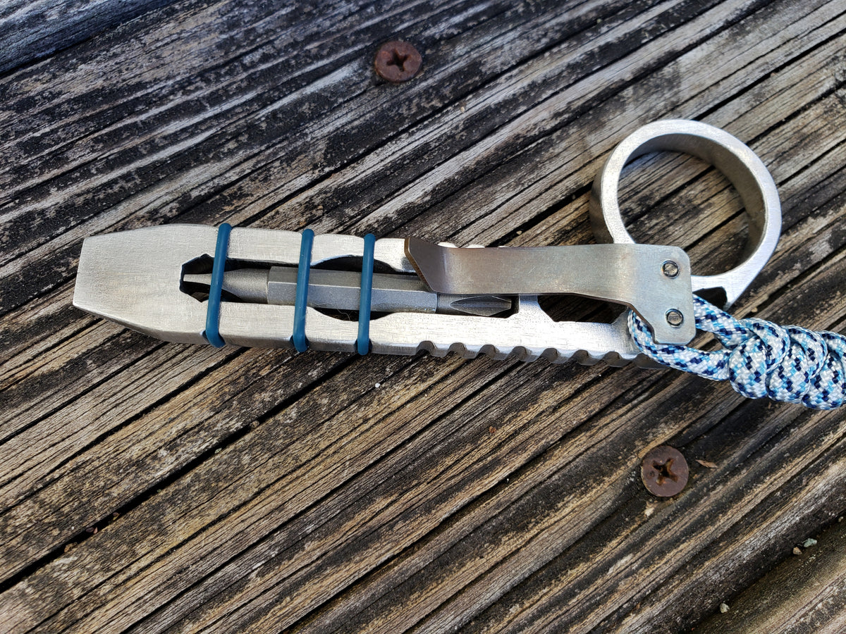 The Ring Knurls EDC Pocket Pry Bar Multitool – Teale Designs