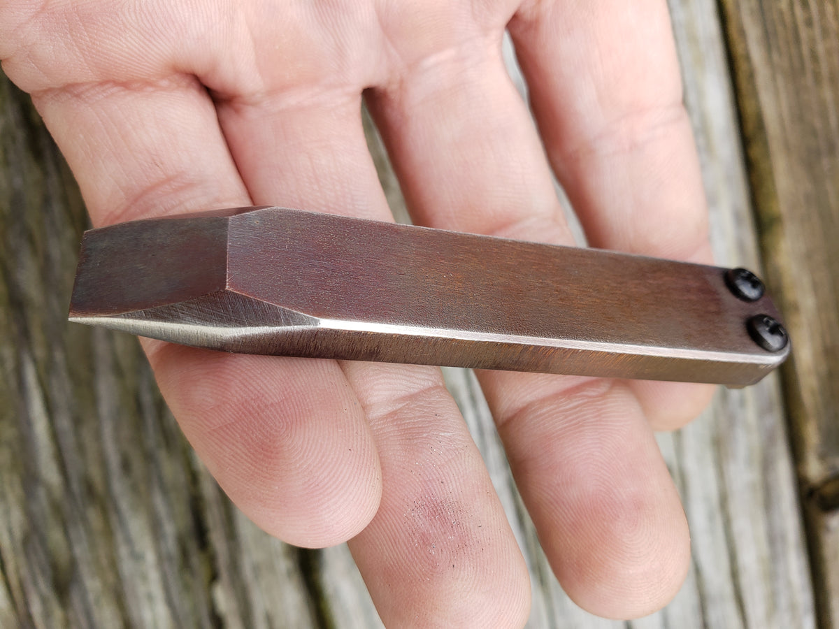 Mini No Popper Deep Carry Pry EDC Pocket Pry Bar Multitool - Flamed ...